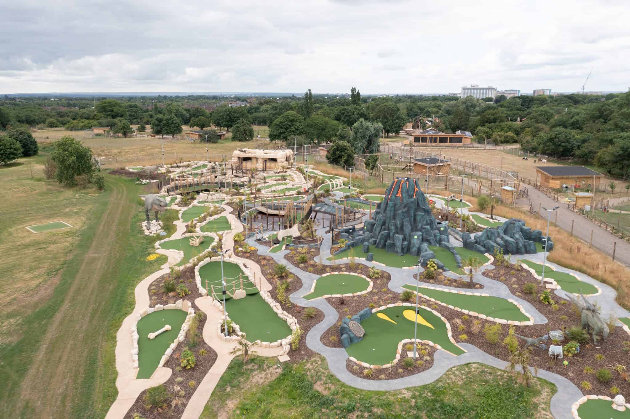 Volcano Island - Hounslow Golf Park